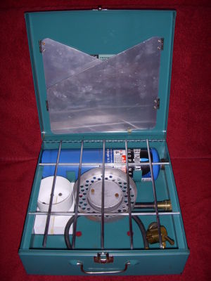 BERNZ-O-MATIC TX-550 SINGLE BURNER PROPANE STOVE | Classic Camp Stoves