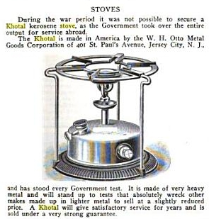 Khotal Stove | Classic Camp Stoves