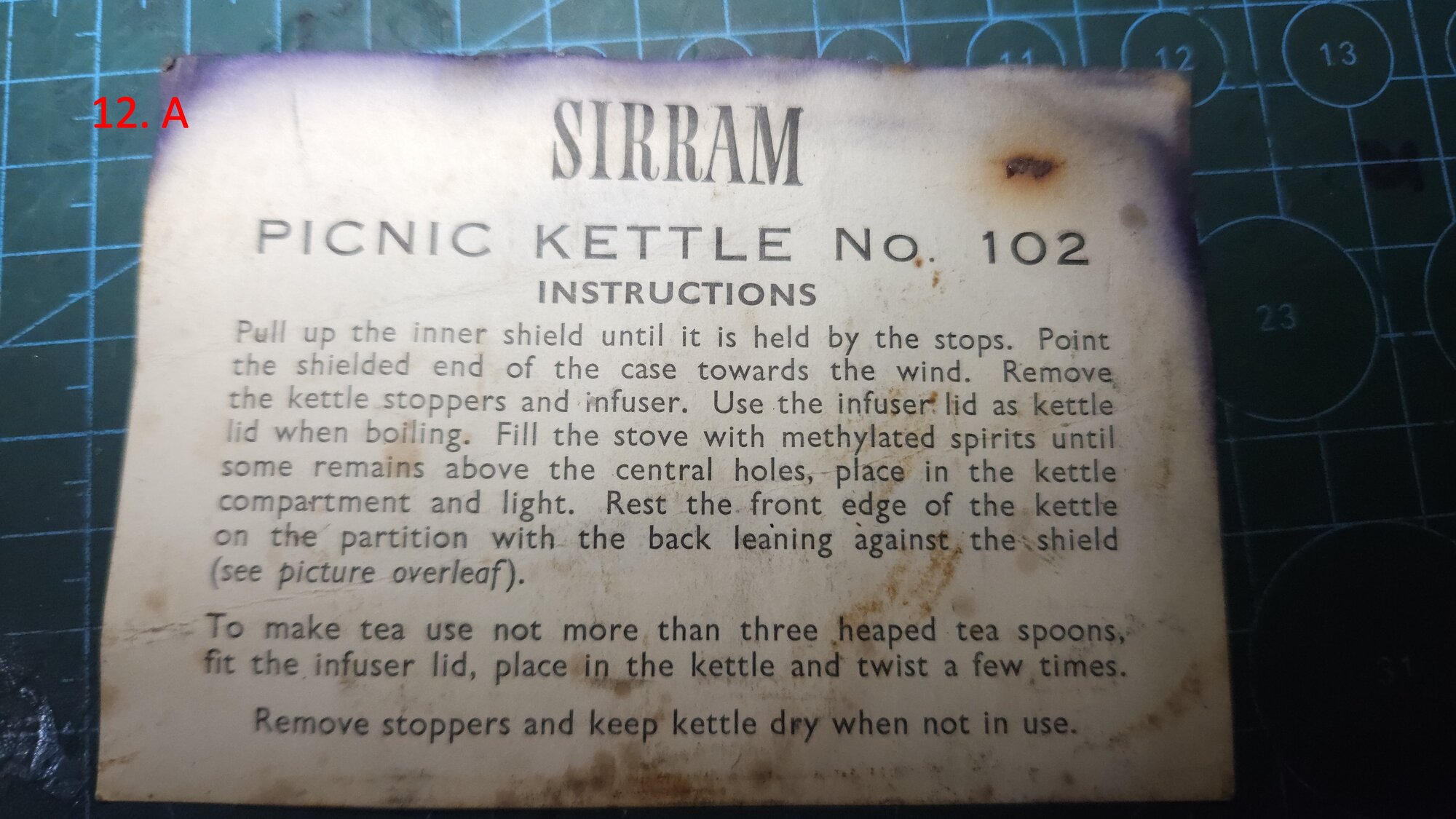 A fully 'COMPLETE' Sirram Kettle Set 102 | Classic Camp Stoves
