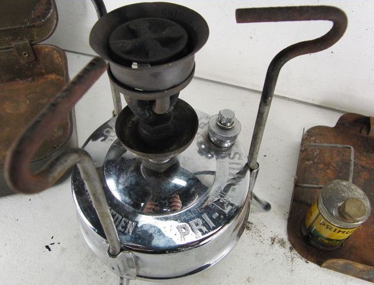 1936 Ni Plated Primus 210 | Classic Camp Stoves