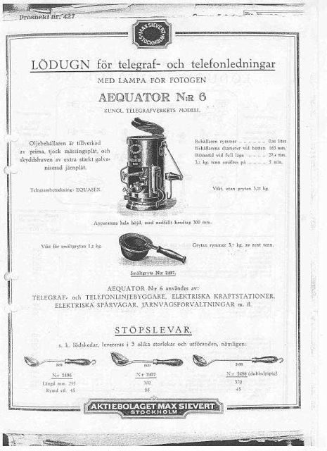 Aequator No 6 | Classic Camp Stoves