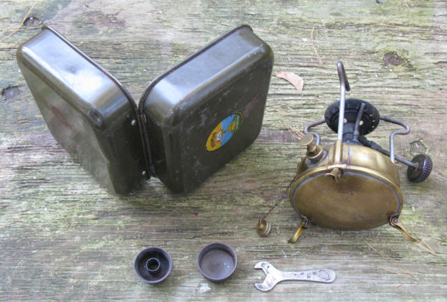 Primus 340 sp, AI (1944), brass | Classic Camp Stoves