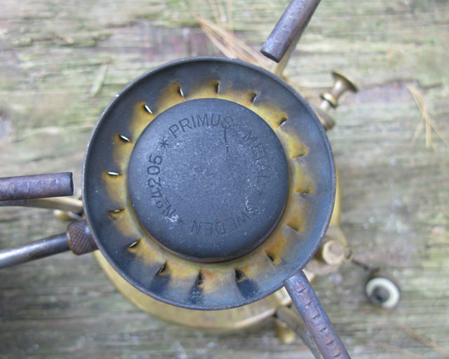 Primus 340 sp, AI (1944), brass | Classic Camp Stoves