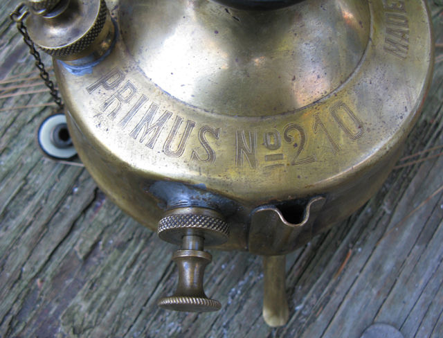 Primus 340 sp, AI (1944), brass | Classic Camp Stoves
