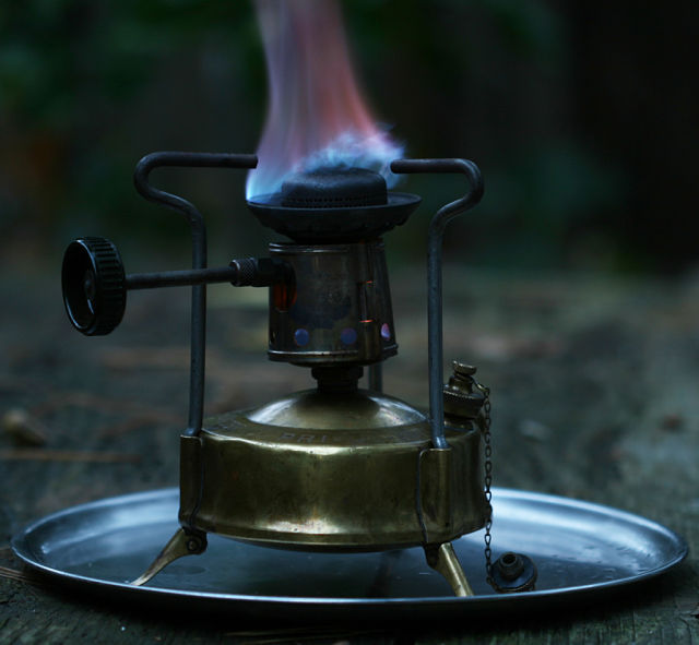 Primus 340 sp, AI (1944), brass | Classic Camp Stoves