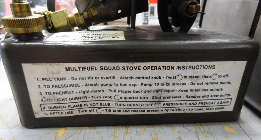 U.S. Marine Corps Multi-Fuel Individual Squad Stove (MISS) | Classic ...