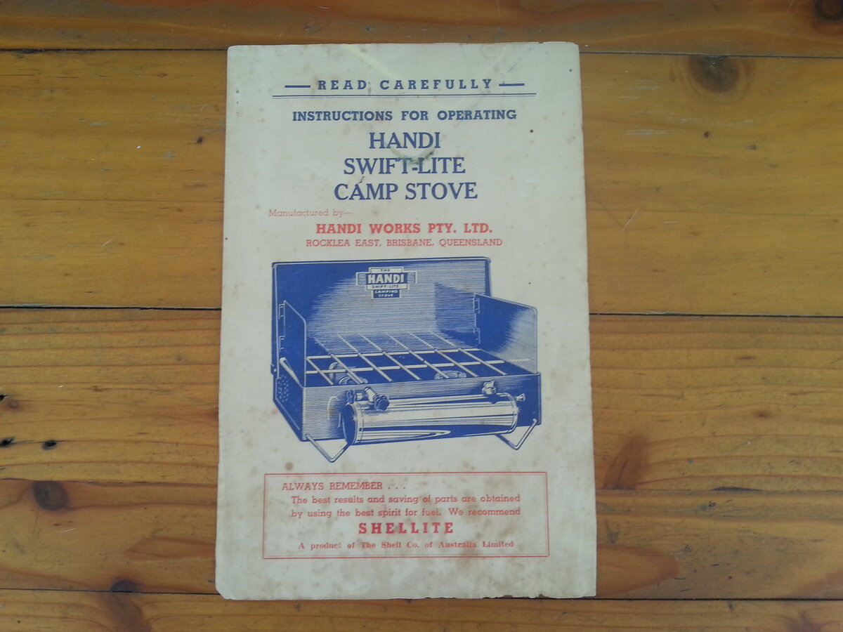 Handi Swift-Lite 2 Burner Stove | Classic Camp Stoves