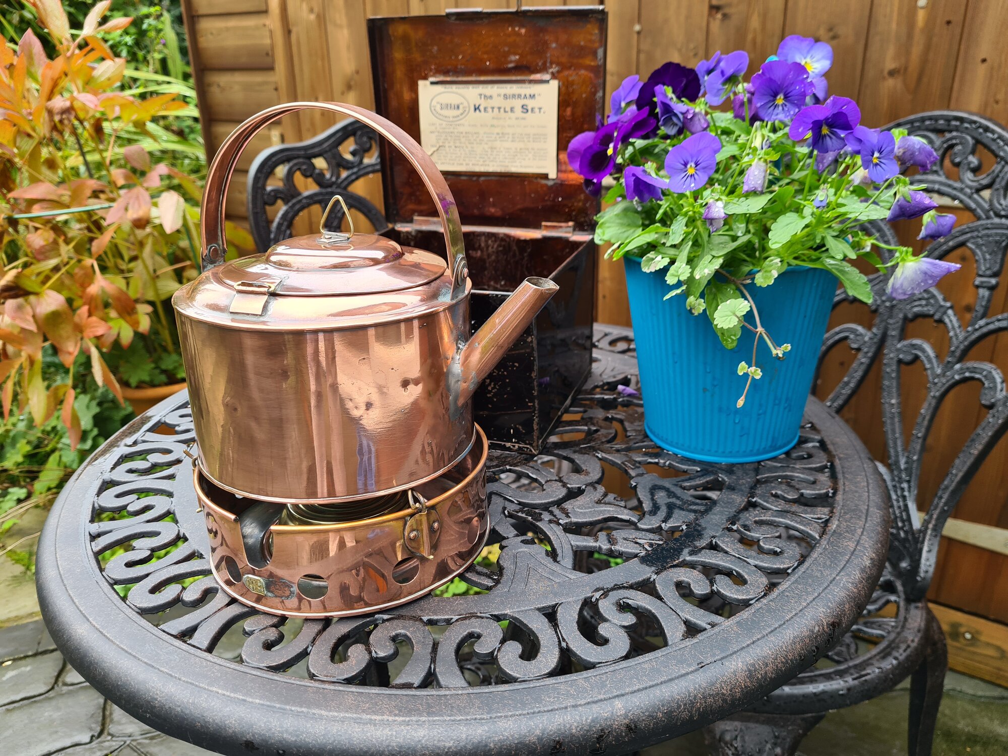 Copper Sirram kettle set. | Classic Camp Stoves
