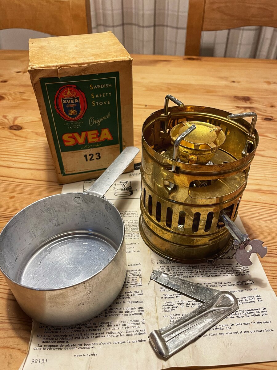 SVEA 123 circa 1971? | Classic Camp Stoves