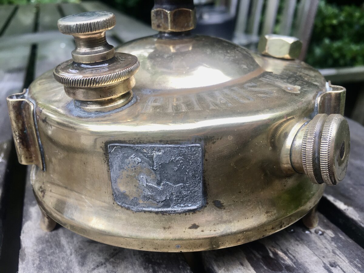 Primus 210, ‘J’ (1920) date | Classic Camp Stoves