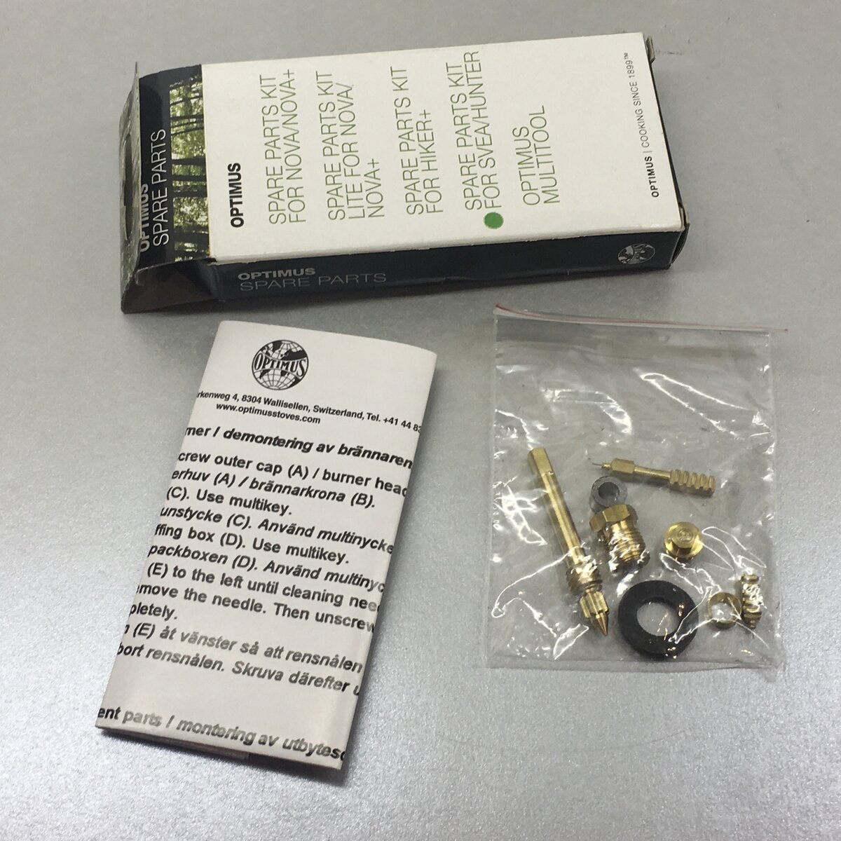 Optimus 111 & Opt/Svea 123R spares kit | Classic Camp Stoves