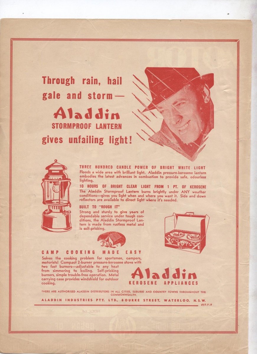 Aladdin suitcase stove | Classic Camp Stoves