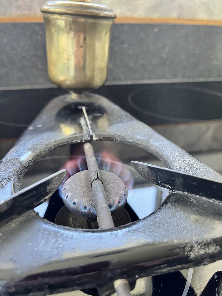 Unknown gravity fed alcohol stove. | Classic Camp Stoves
