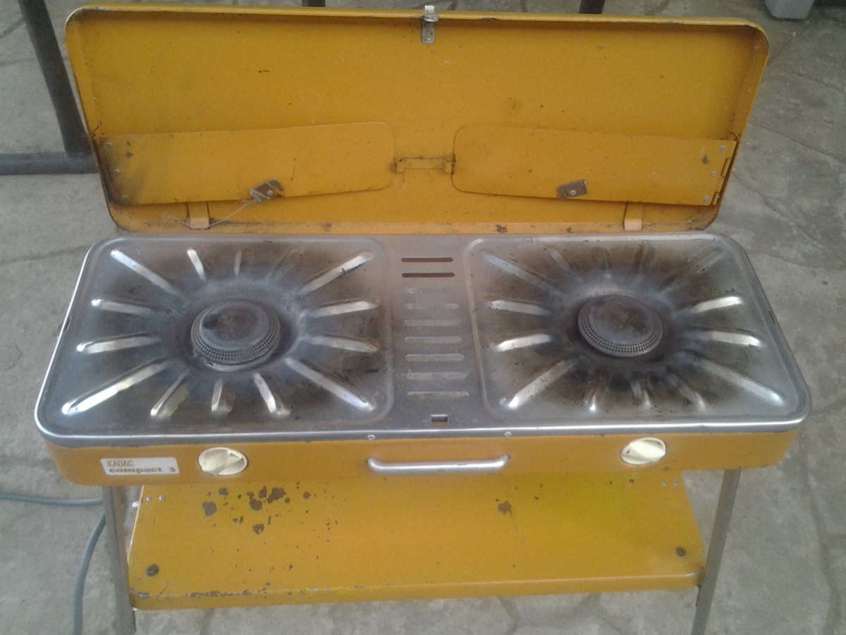 Gorgeous 2 burner table top or free standing Cadaac stove | Classic ...