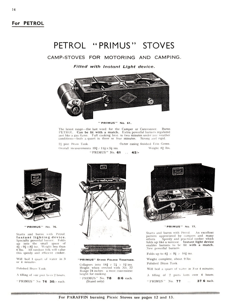 Primus 61 | Classic Camp Stoves