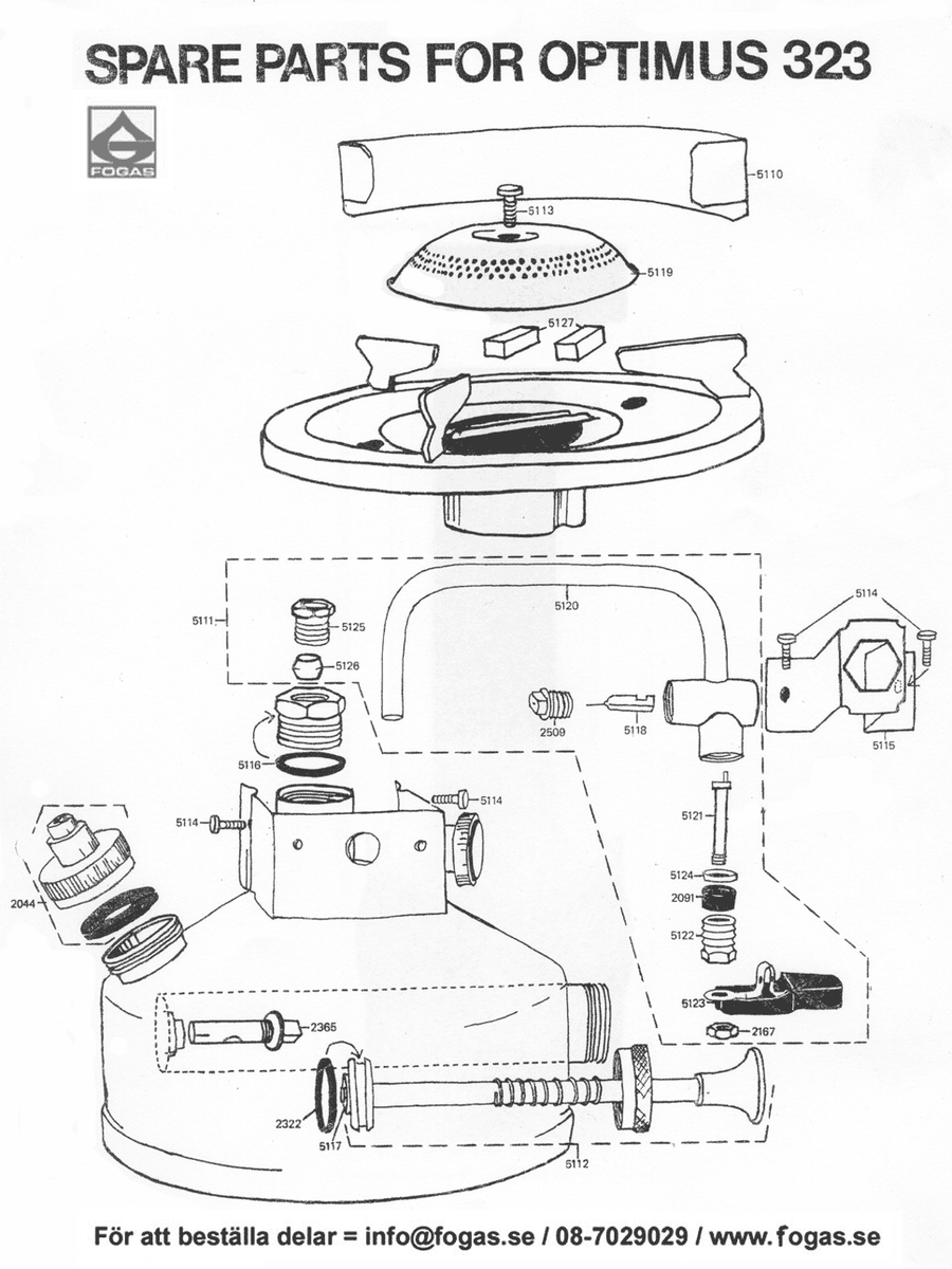 Optimus 323 partial breakdown | Classic Camp Stoves