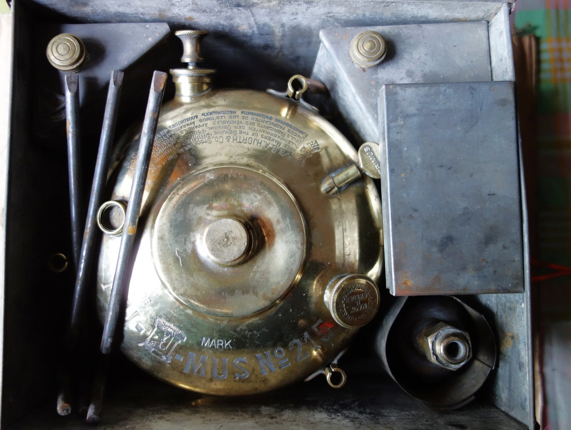 Primus No.215 'C' 1913. Compact Outfit No.3 | Classic Camp Stoves