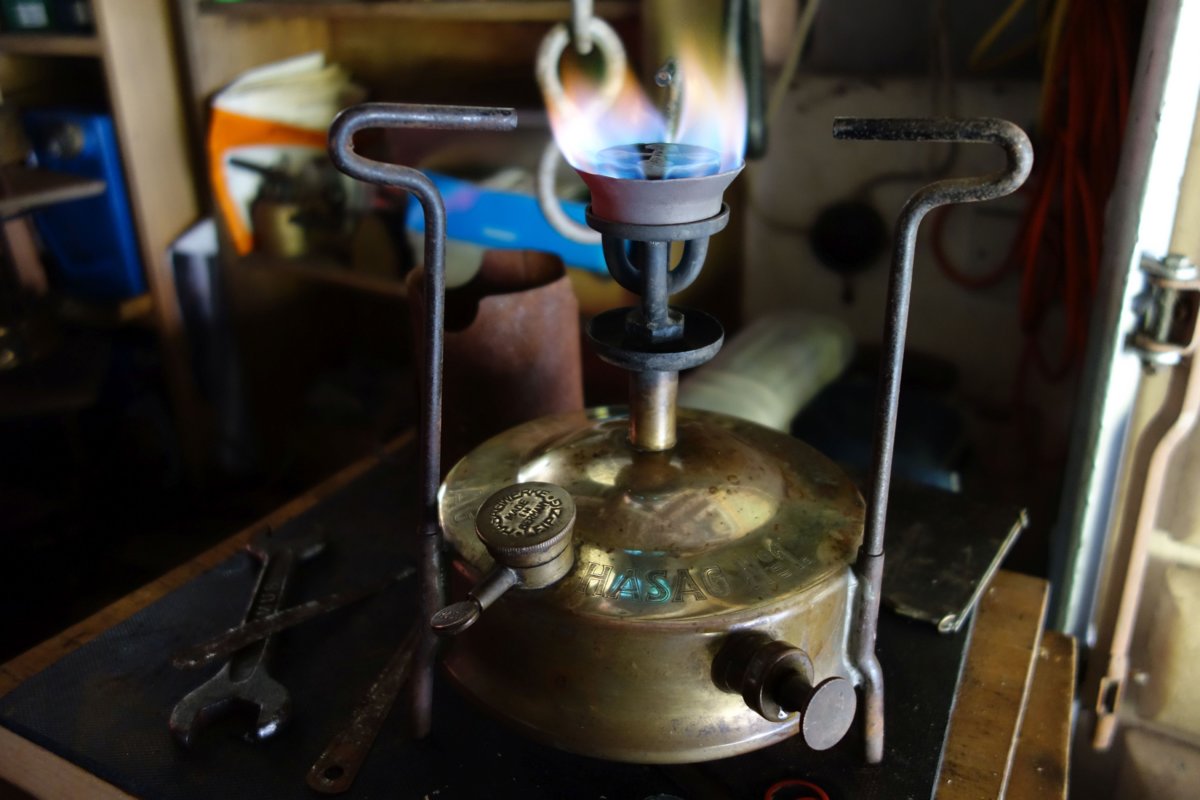 Hasag No.1 part collapsible (1920s?) | Classic Camp Stoves