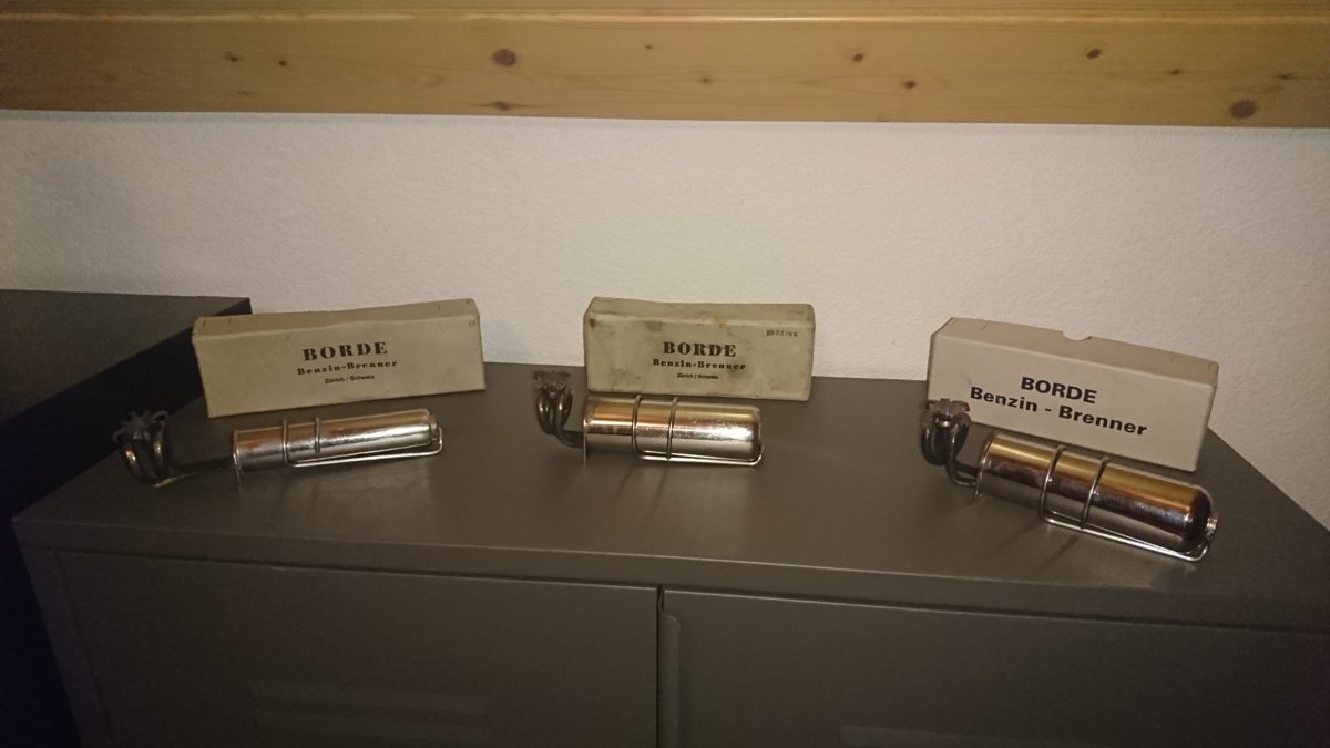 Borde Benzin-Brenner unused | Classic Camp Stoves