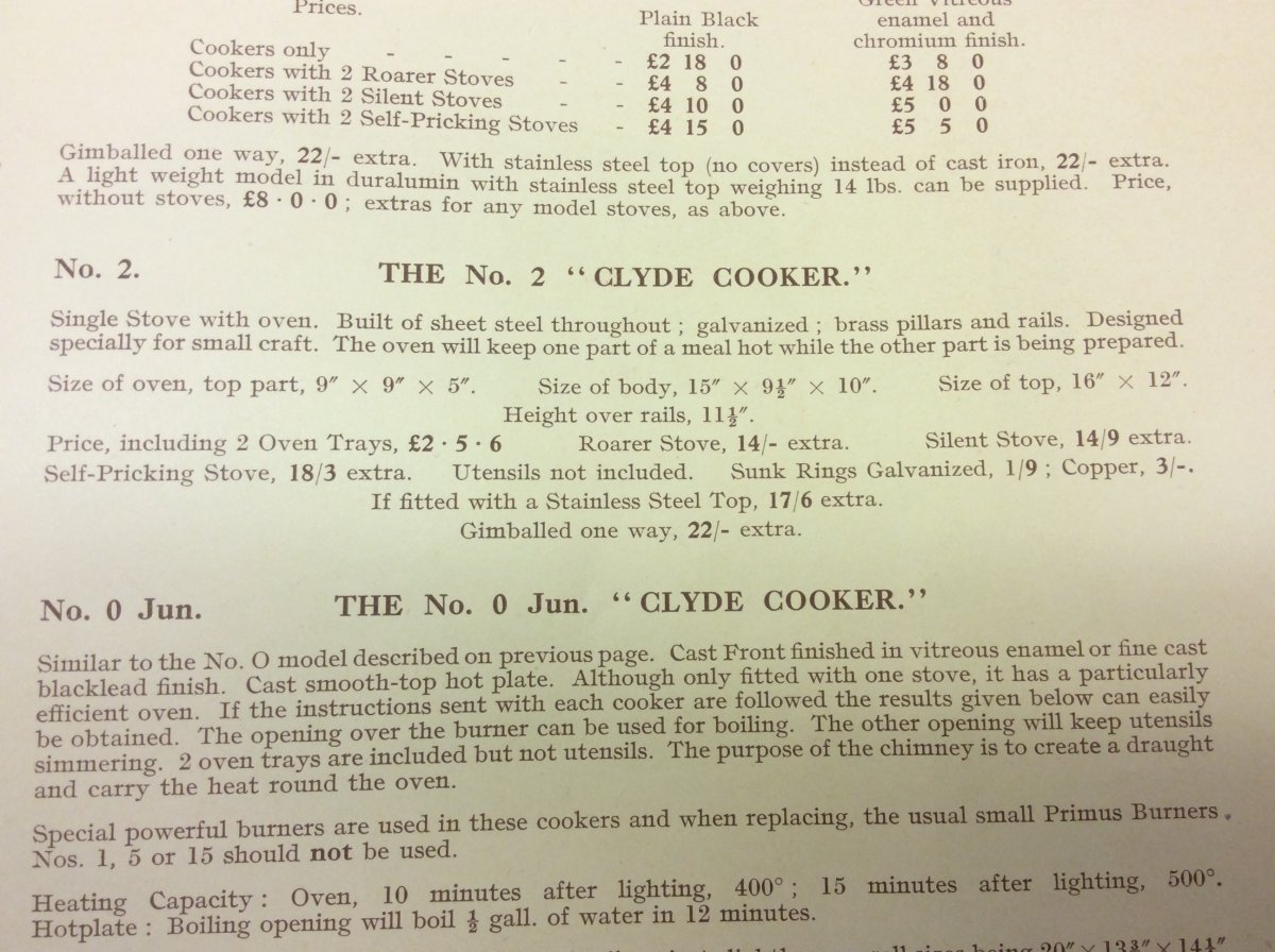 Simpson-Lawrence Clyde No.2 Cooker | Classic Camp Stoves