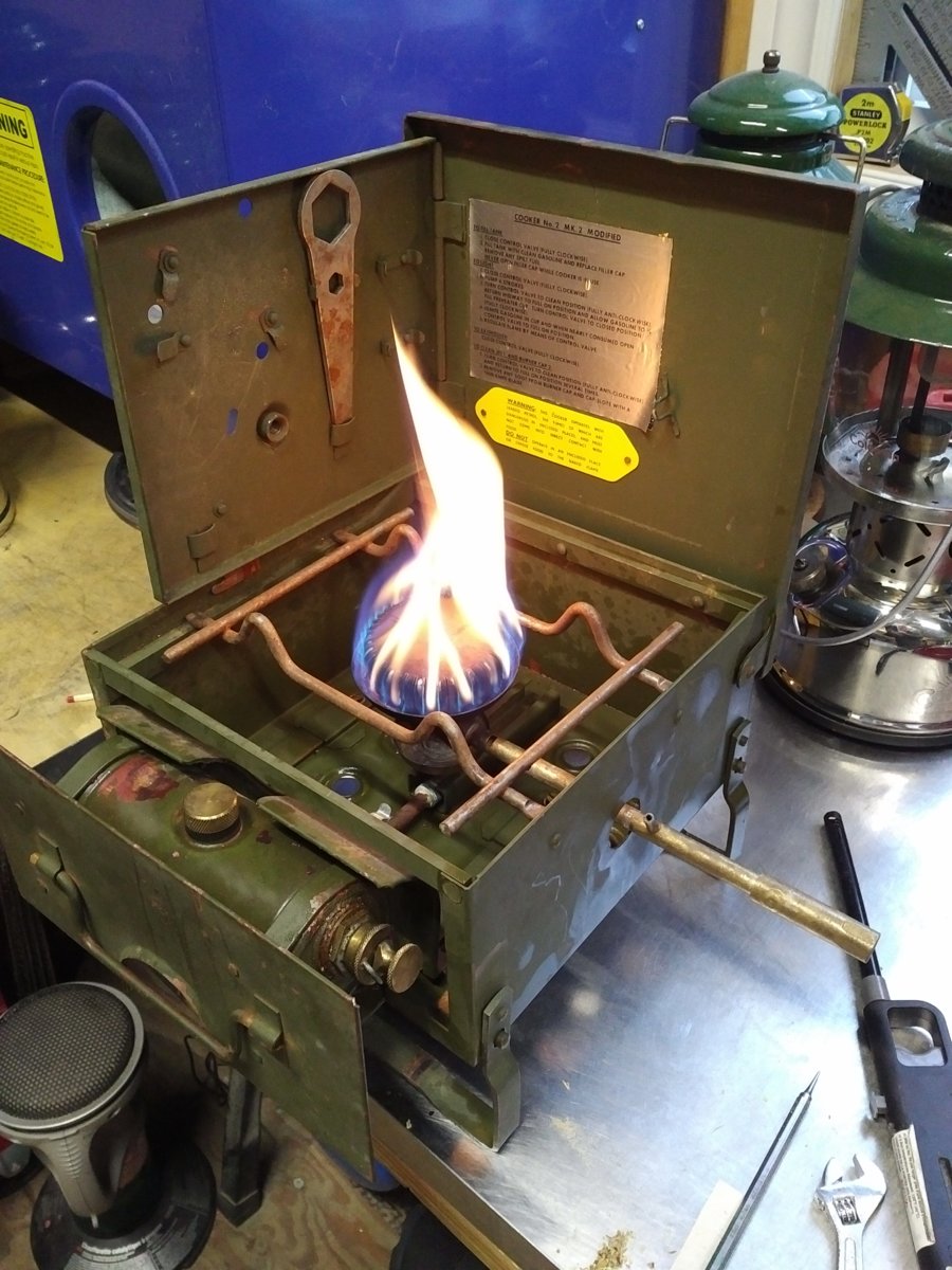 Canadian Military Cooker No. 2, MK 2, Modified 1974 | Classic Camp Stoves