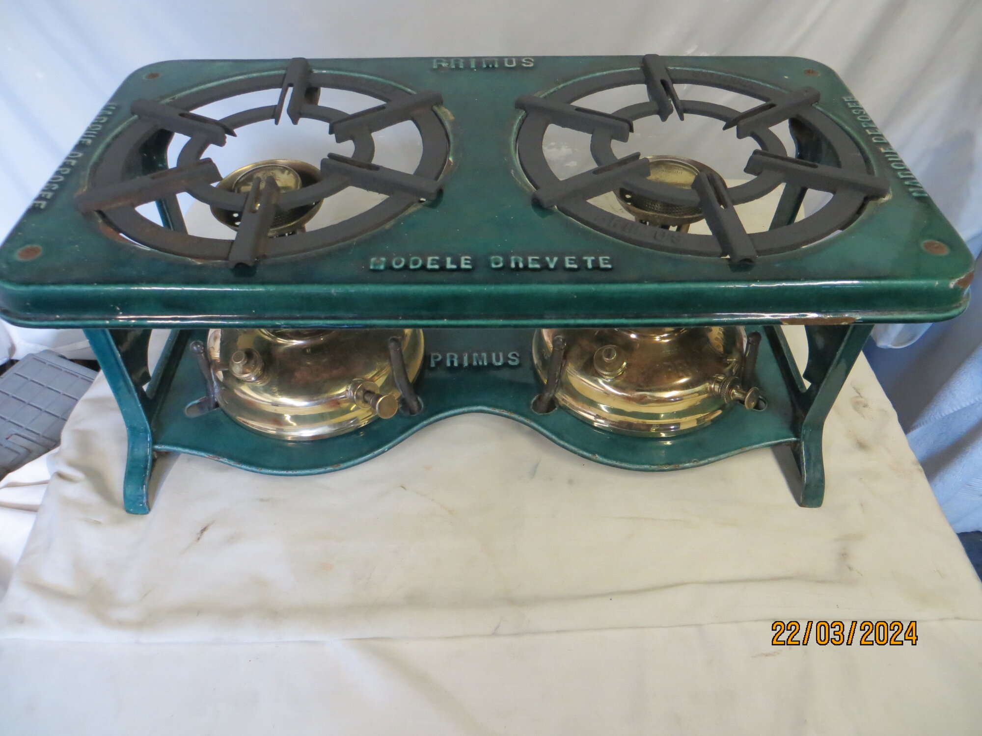 FRENCH PRIMUS DOUBLE BURNER | Classic Camp Stoves