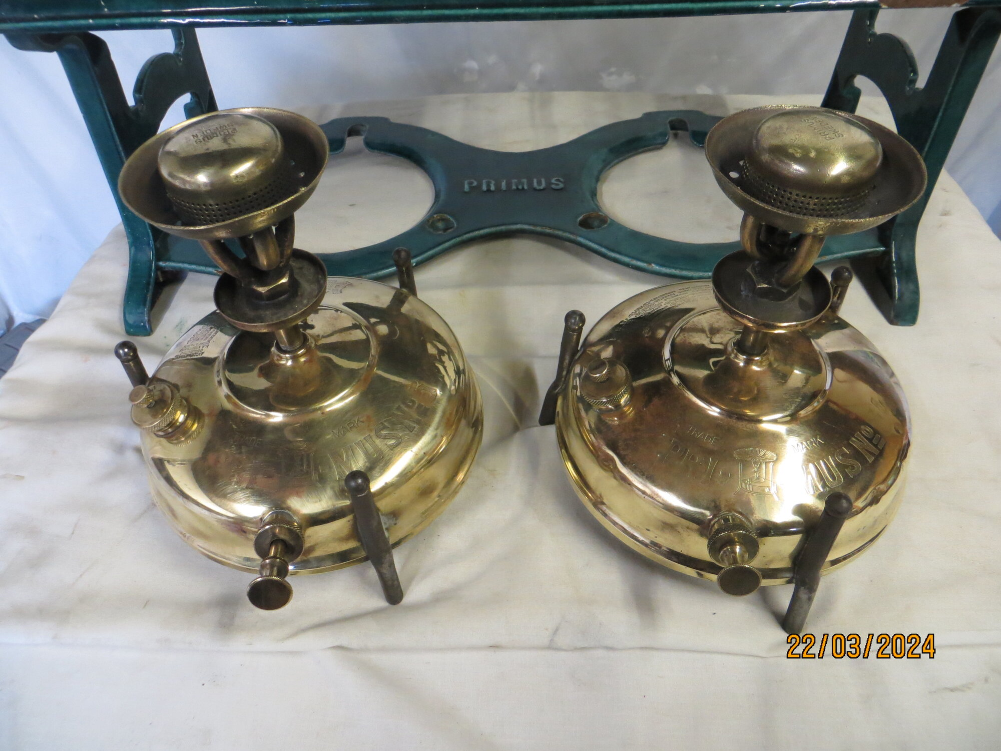 FRENCH PRIMUS DOUBLE BURNER | Classic Camp Stoves