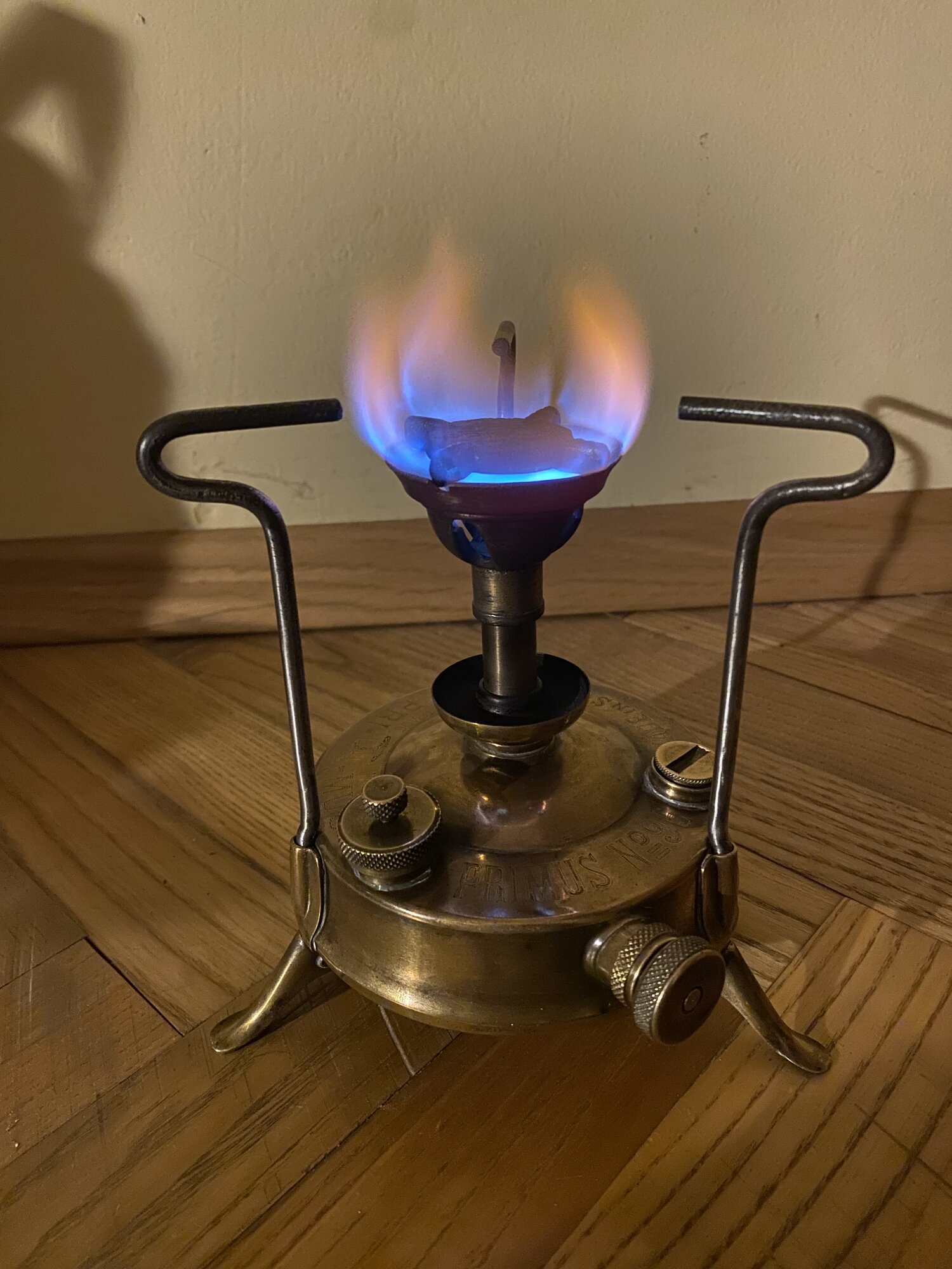 Primus 96 1930 and „con” spirit tin | Classic Camp Stoves