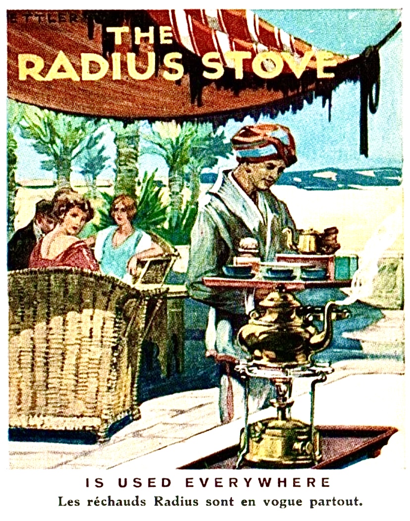 1930’s Radius spirit can … “GIVE YOUR FRIENDS …” | Classic Camp Stoves