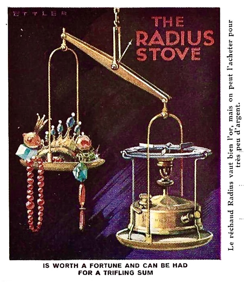 1930’s Radius spirit can … “GIVE YOUR FRIENDS …” | Classic Camp Stoves