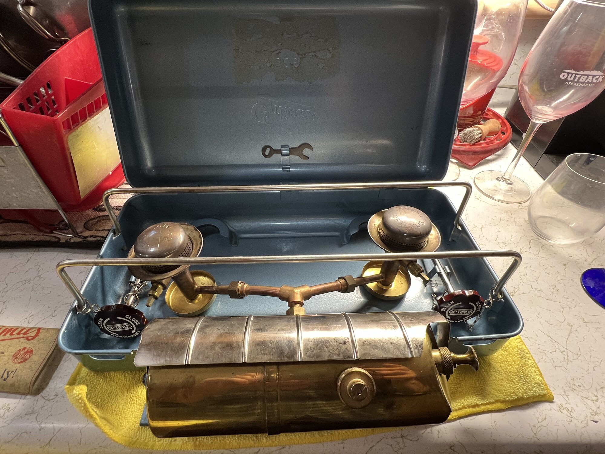 Early Optimus 22B Meths stove! | Classic Camp Stoves