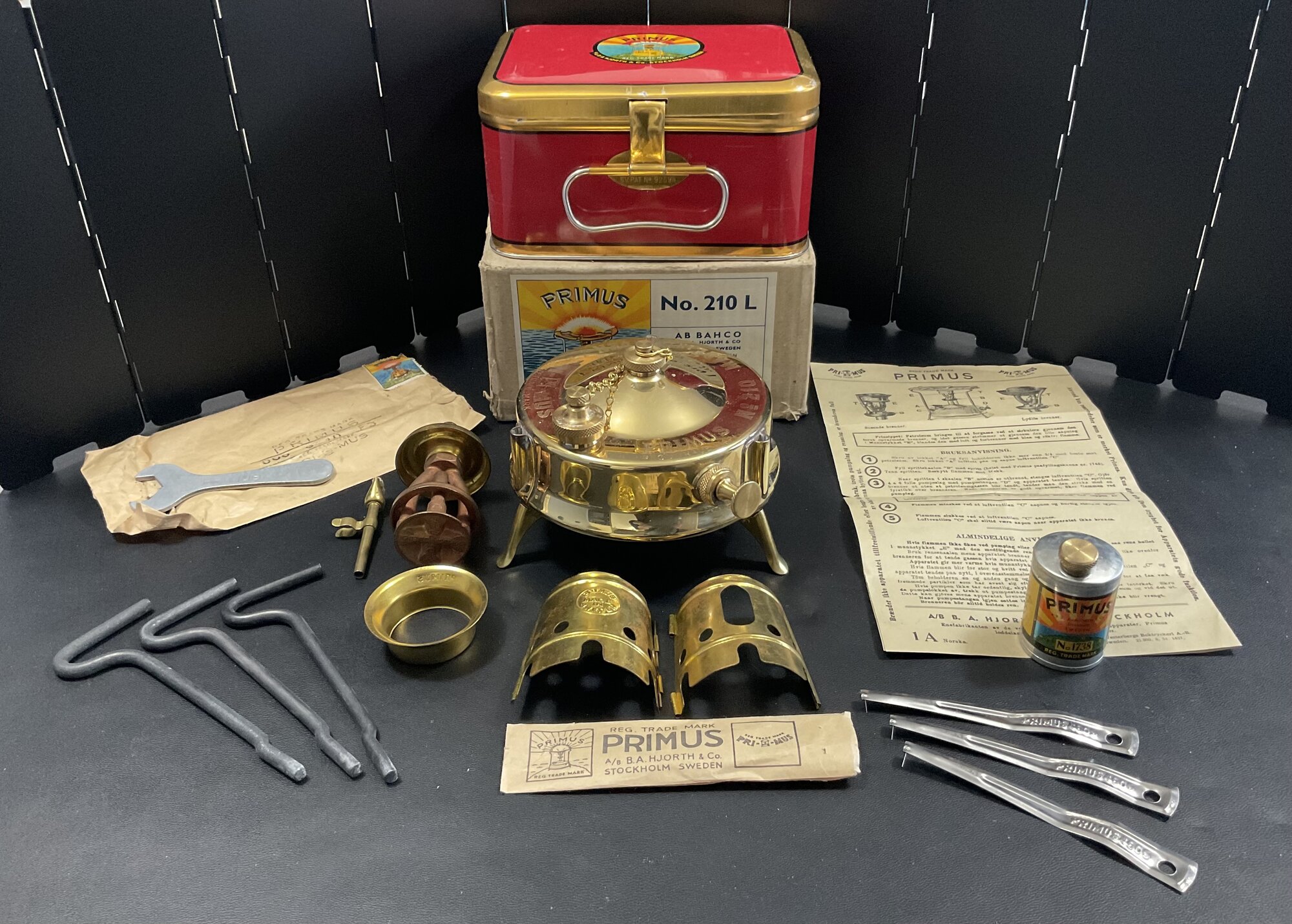 1955 Primus No.210 L - never fired | Classic Camp Stoves