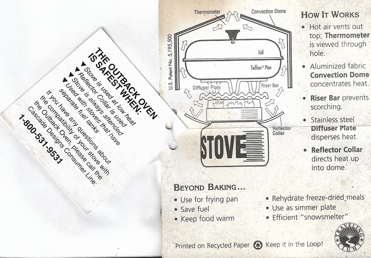 Outback Oven - Field Guide & Additional Information | Classic Camp Stoves