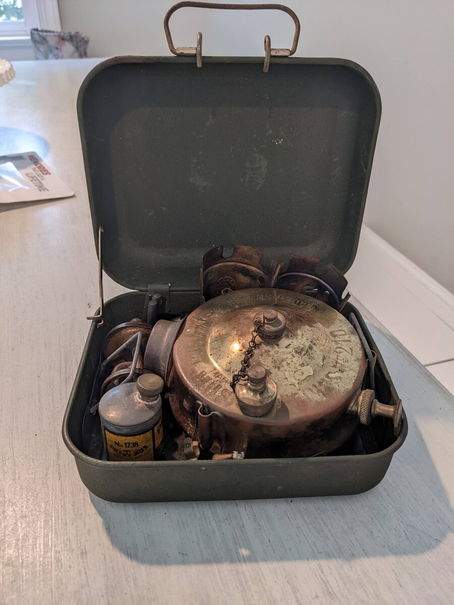 My new Primus 210, 1953 | Classic Camp Stoves