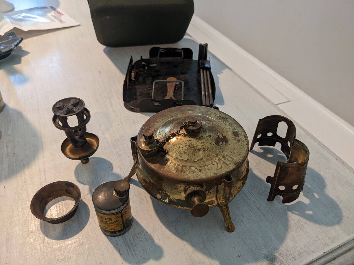 My new Primus 210, 1953 | Classic Camp Stoves