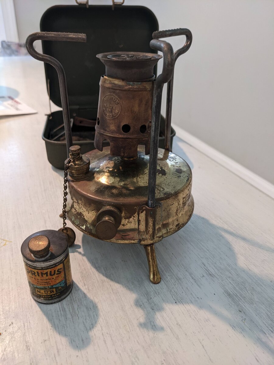 My new Primus 210, 1953 | Classic Camp Stoves