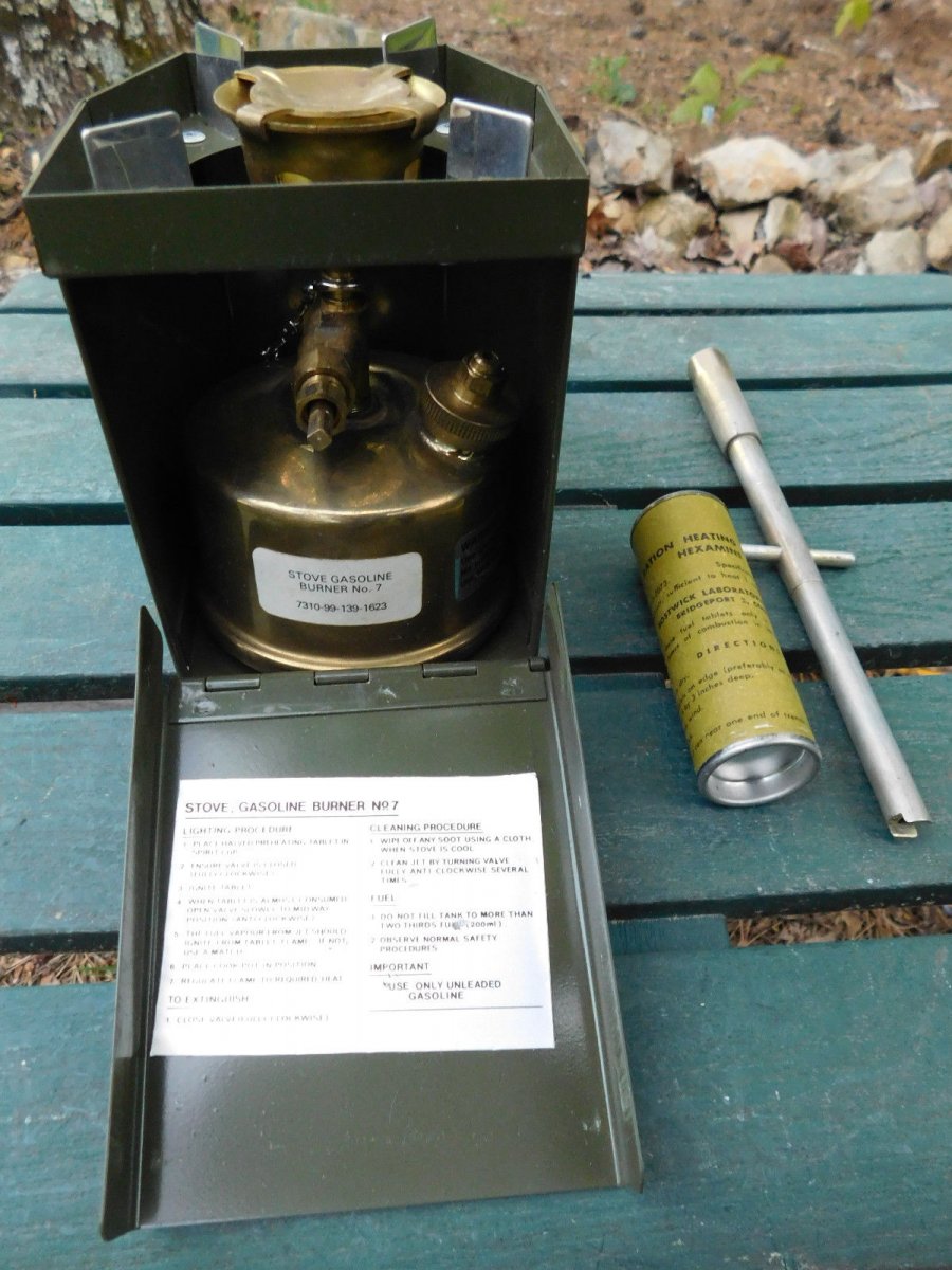 British Army No. 7 Stove New never used | Classic Camp Stoves