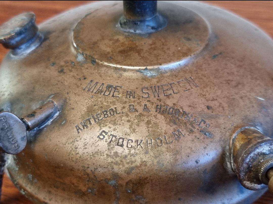 Primus No 100, manufacturing year? | Classic Camp Stoves