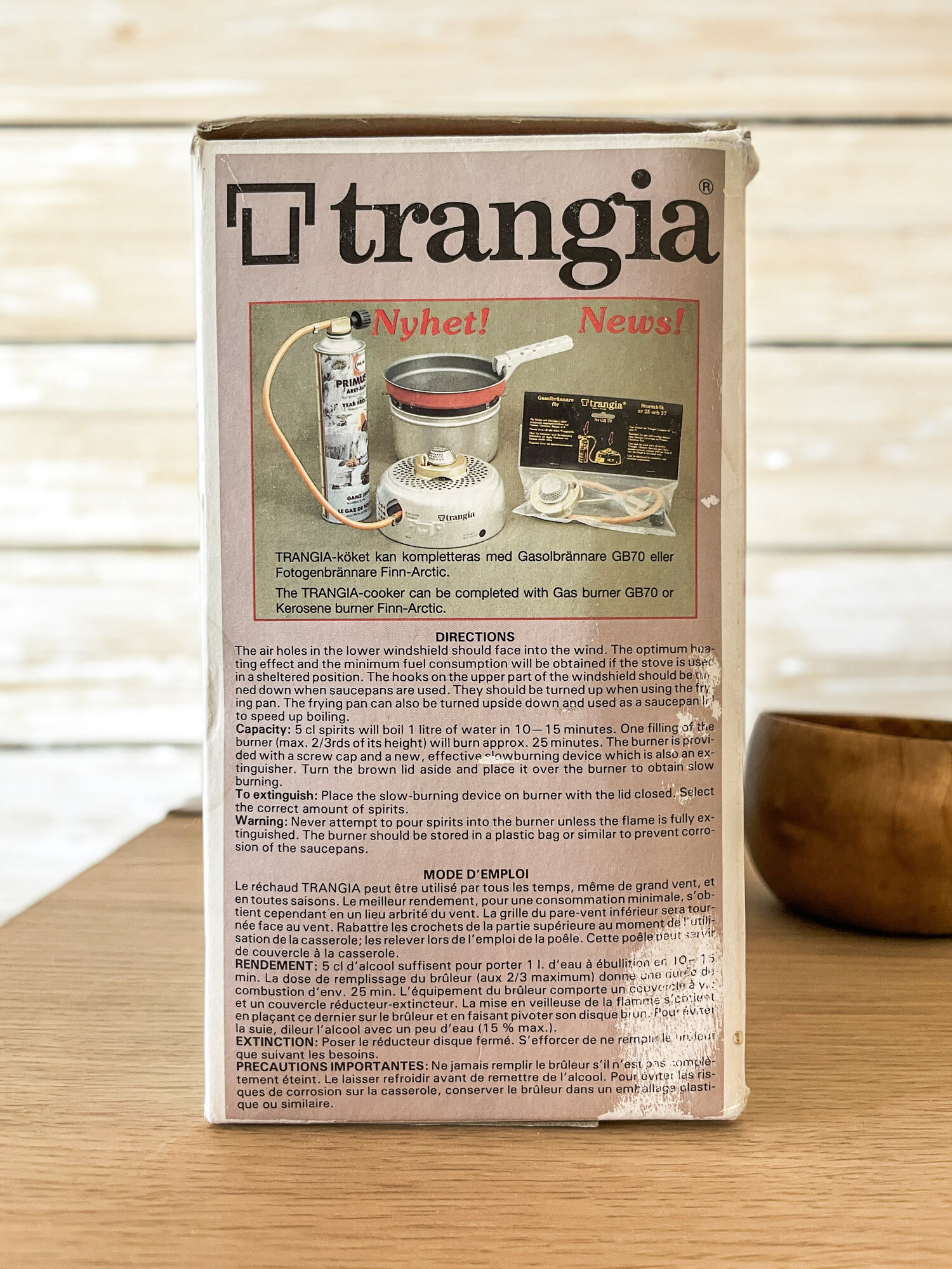 Trangia 27 from 1987/88 | Classic Camp Stoves